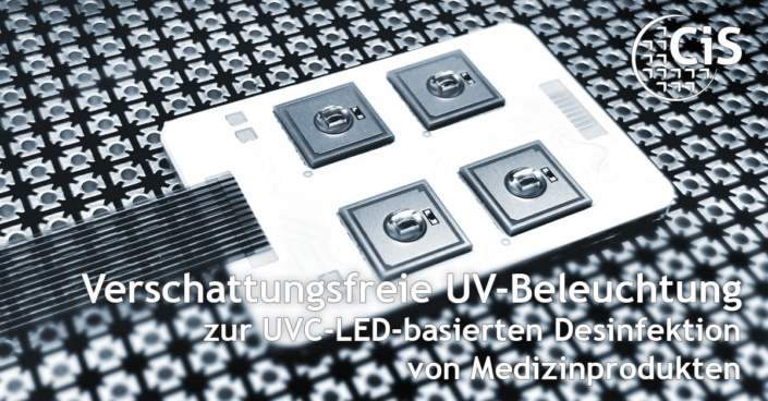 Shadow-free UV illumination for UVC LED-based disinfection of medical ...