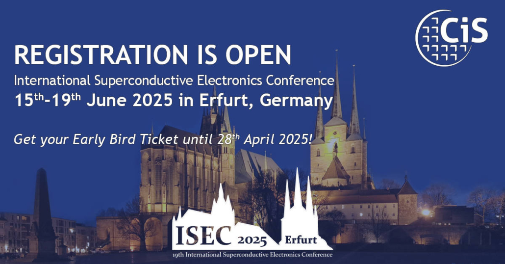ISEC 2025 in Erfurt: Registrierung gestartet – CiS