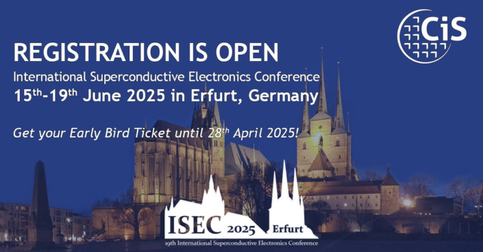 ISEC 2025 in Erfurt: Registration started – CiS